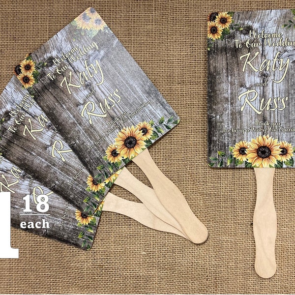 Wedding Hand Fans - Etsy