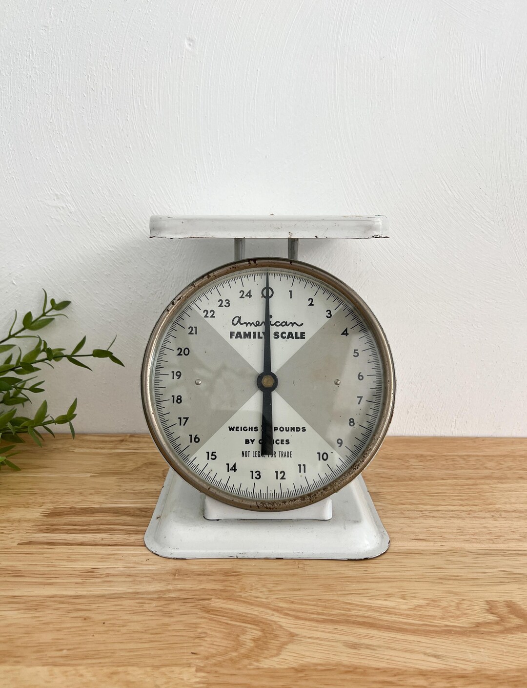 Vintage American White Family Scale Farmhouse Scale - Etsy