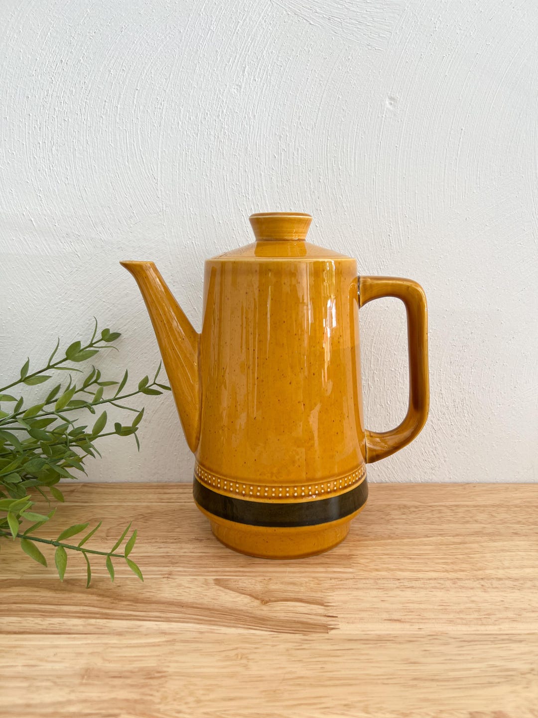 Vintage Mid Century Modern Fuji-stone Tahiti, Japanese Coffee Pot - Etsy