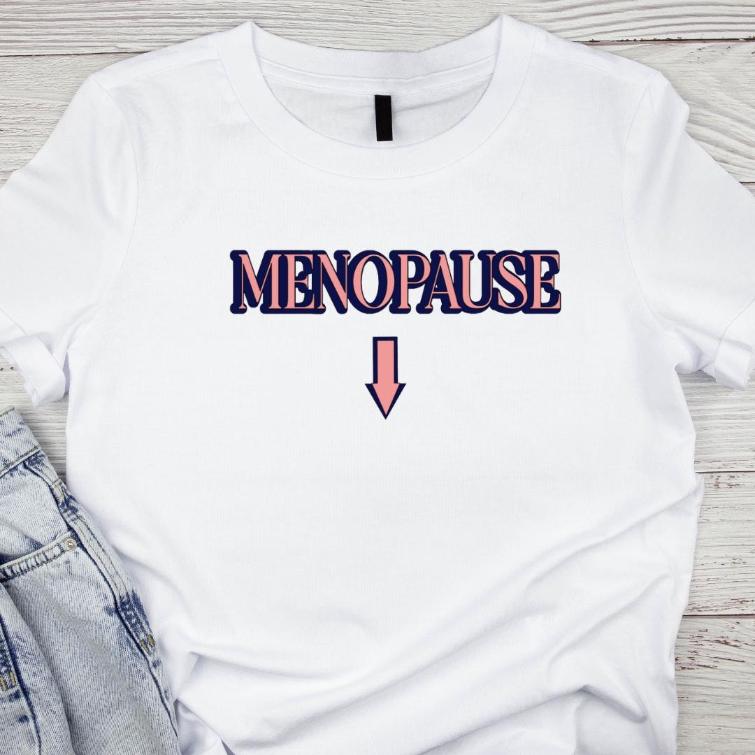 Funny Menopause Belly Shirt: Custom Midlife Humor Tee - Etsy