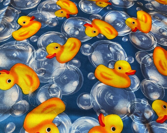 Timeless Treasures Rubber Ducky Fabric. 1 Yard, 12” Lot - Etsy
