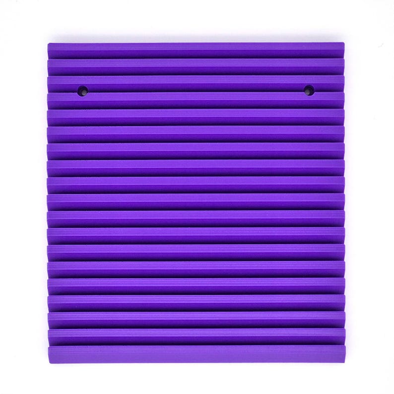 Wall Mounted Quilting Ruler Rack - 18 Slot Ruler Holder Organizer ...