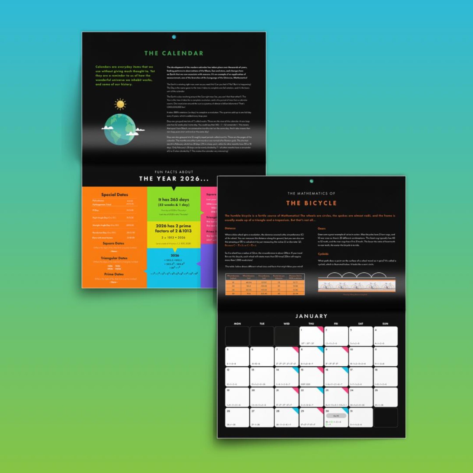 2026 Mathematical Calendar: Mind-blowing Math & Activities - Etsy