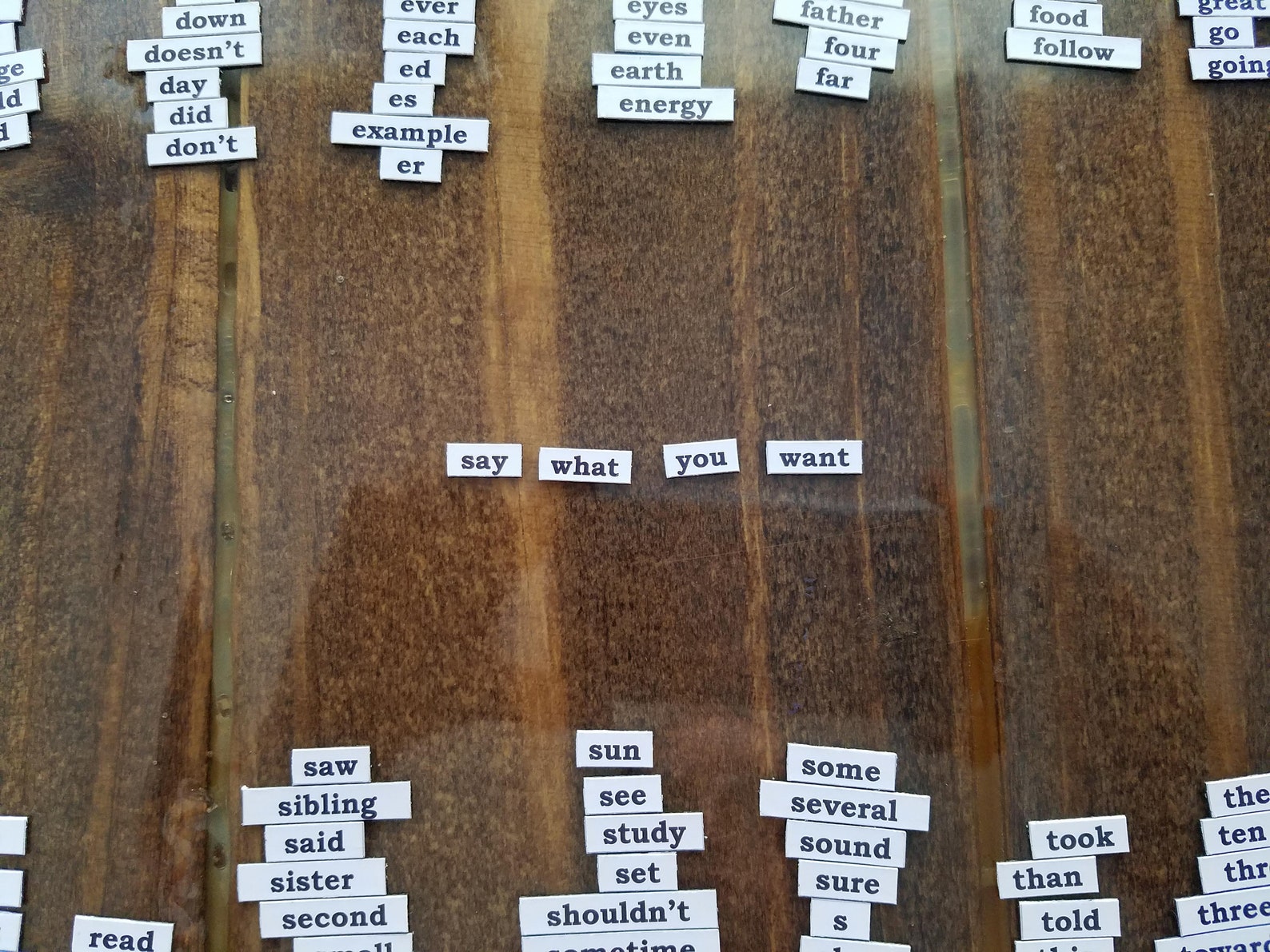 Word Magnets: Starter Pack of 350 Pieces - Etsy