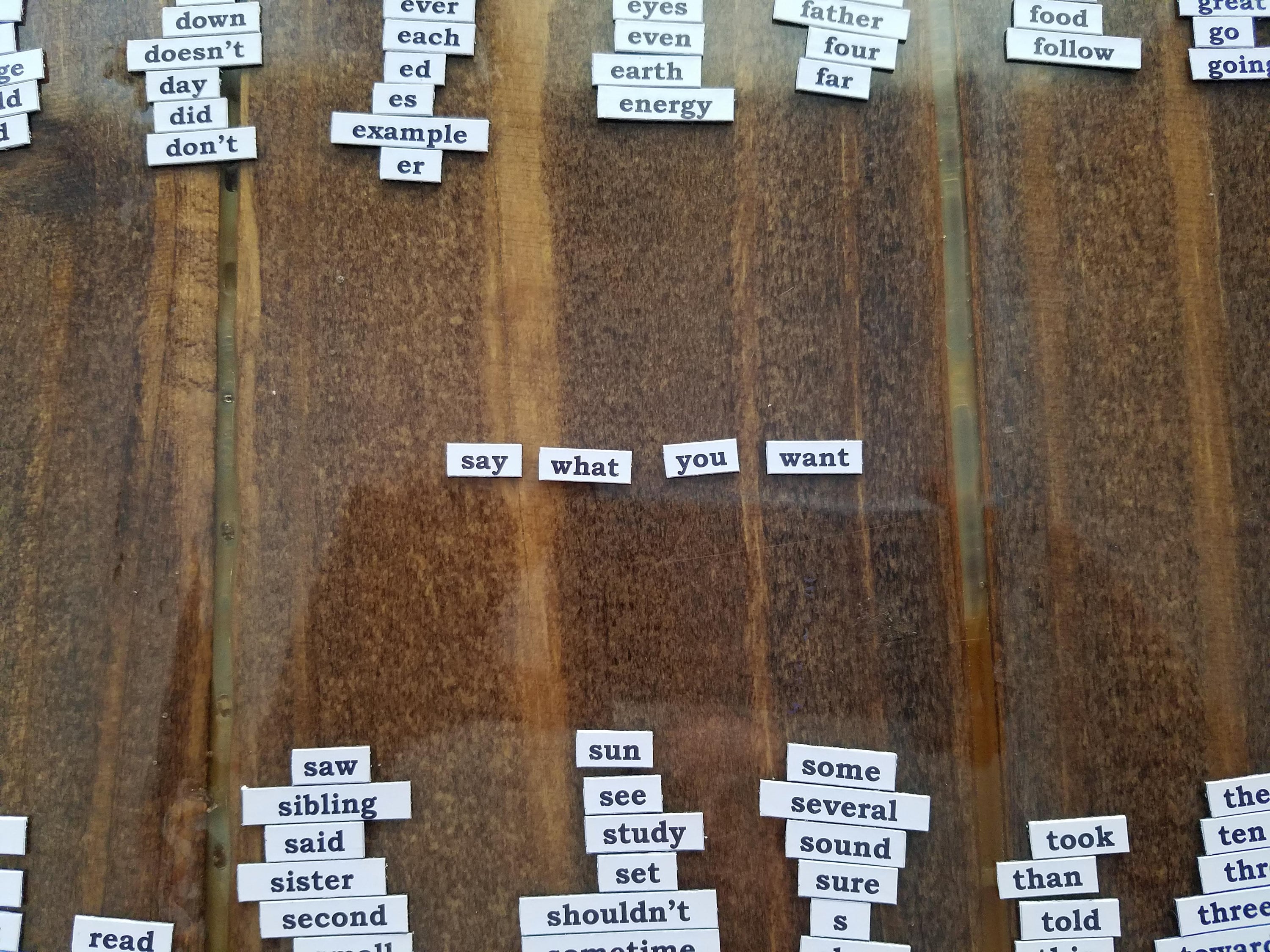 Word Magnets: Starter Pack of 350 Pieces - Etsy