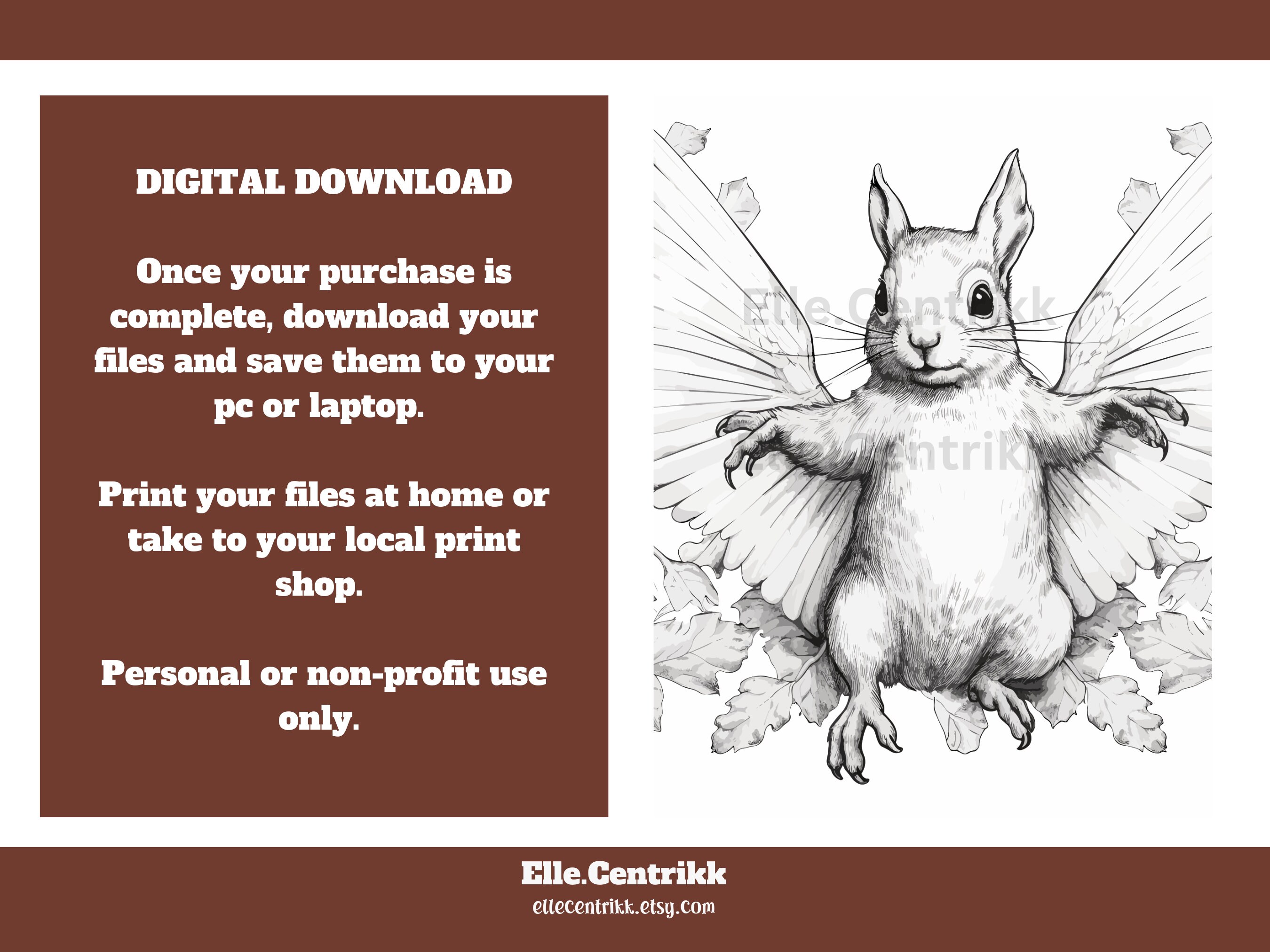 Squirreltopia Coloring Pages/relax and Unwind/30 Adult Coloring Pages/printable Digital Download ...