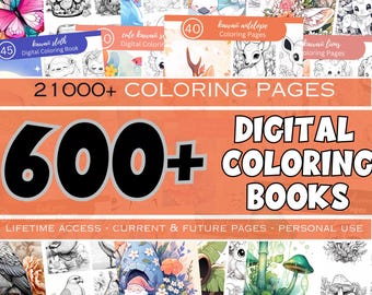 Coloring Books - Etsy