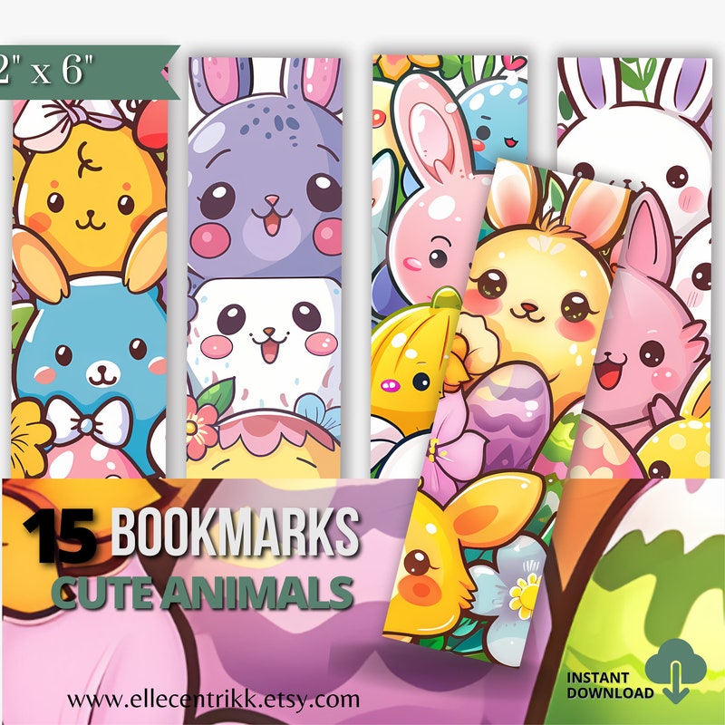 Kids Bookmarks - Etsy