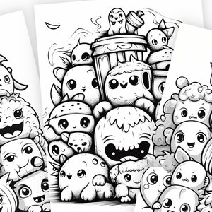 Doodle Pile Coloring Book/60 Coloring Pages to Relax and Unwind, Clear ...