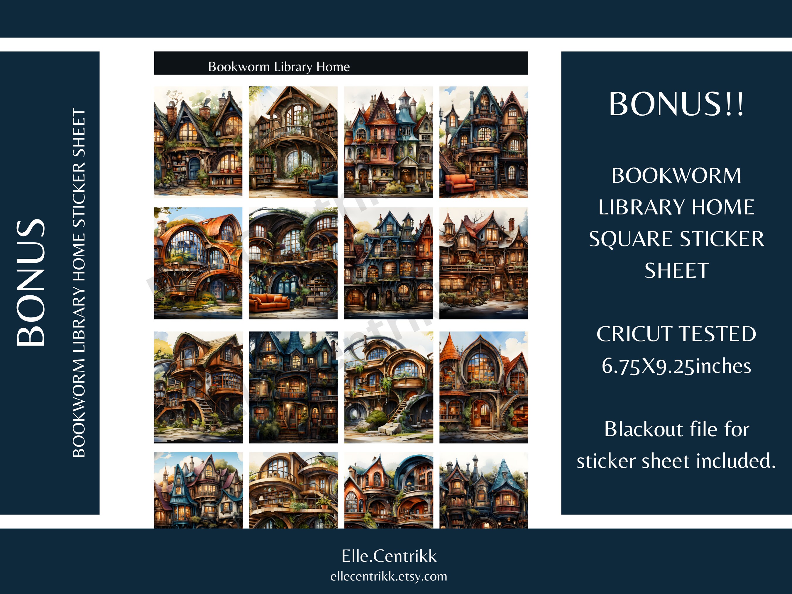 Bookworm Library Home Adult Coloring Pages/30 Coloring - Etsy