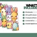 Cute Kawaii Animal Bookmarks Set of 15 Bookmarks Digital Downloads ...