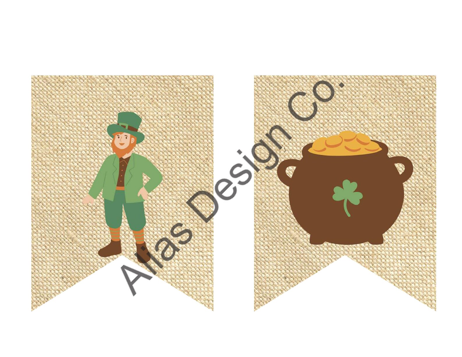 St. Patrick's Day Banner Printable / St. Patty's Decor / St. Patricks ...