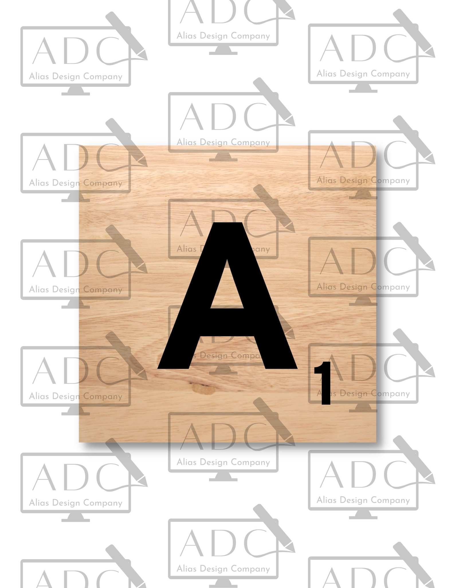 SCRABBLE Wood Alphabet, Printable Pdf, Scrabble Tiles, Scrabble Game ...