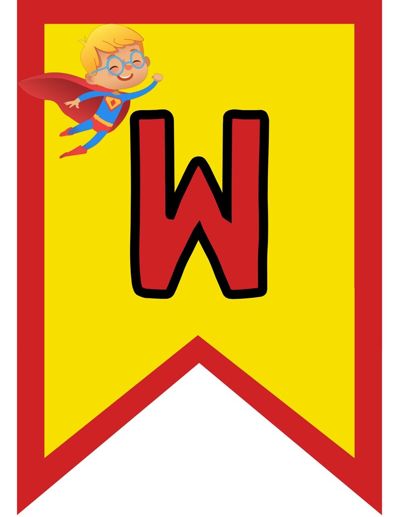 Printable Superhero Kids Theme Classroom Welcome Banner Editable - Etsy