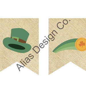 St. Patrick's Day Banner Printable / St. Patty's Decor / St. Patricks ...