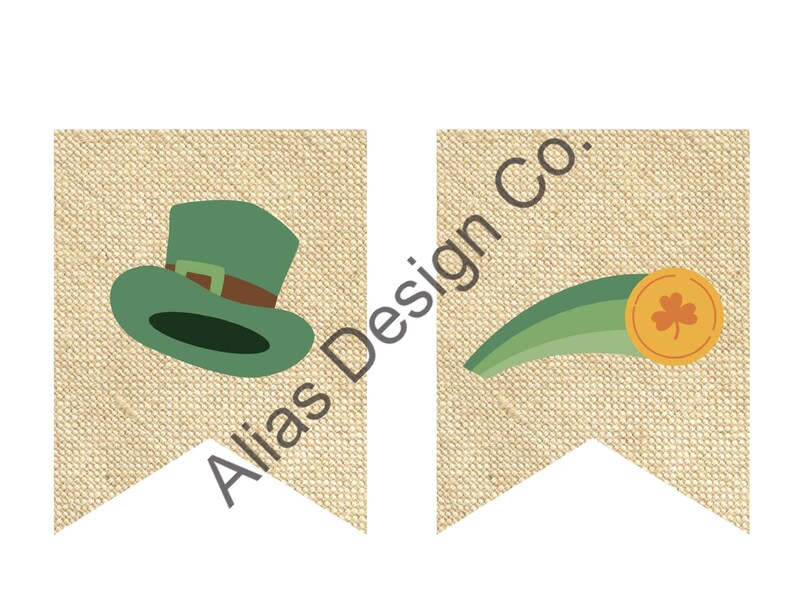 St. Patrick's Day Banner Printable / St. Patty's Decor / St. Patricks ...