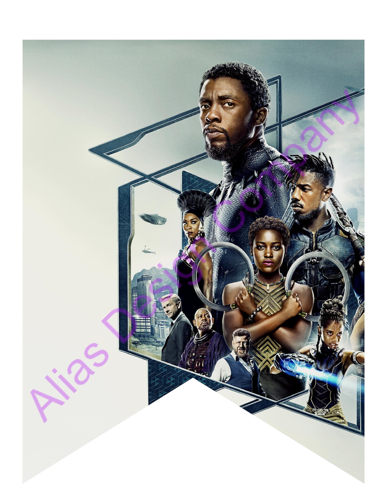 Black Panther Happy Birthday Banner, Black Panther Party Printable ...
