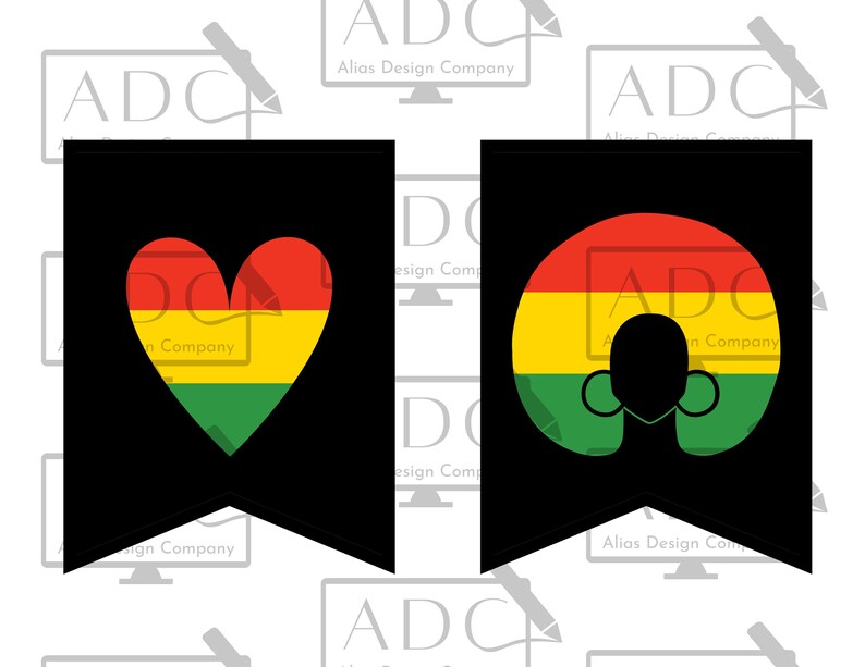 Black History Month Banner Printable Black History Month Decor Black ...