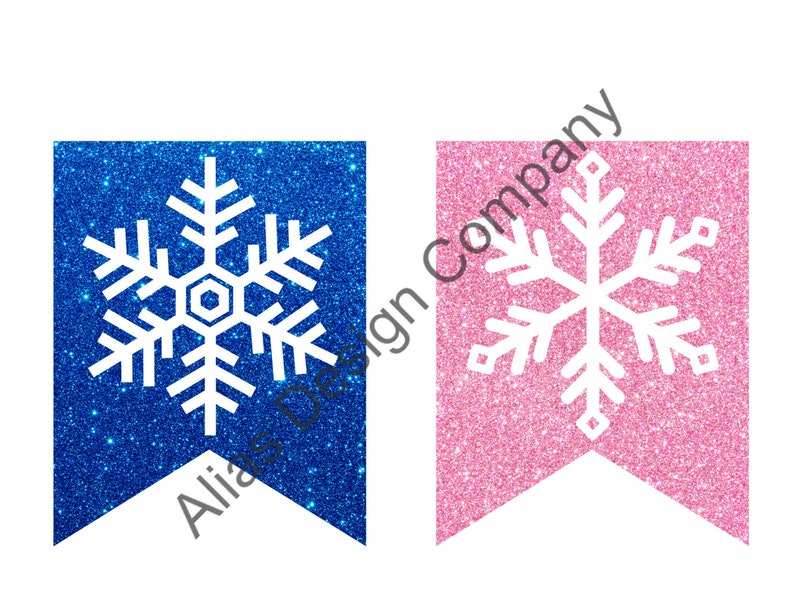 Printable Frozen Banner Frozen Birthday Happy Birthday Banner Elsa ...