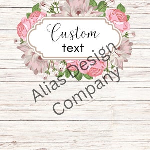 Editable CANVA TEMPLATE 14 Shabby Chic Binder Covers White Barnwood ...