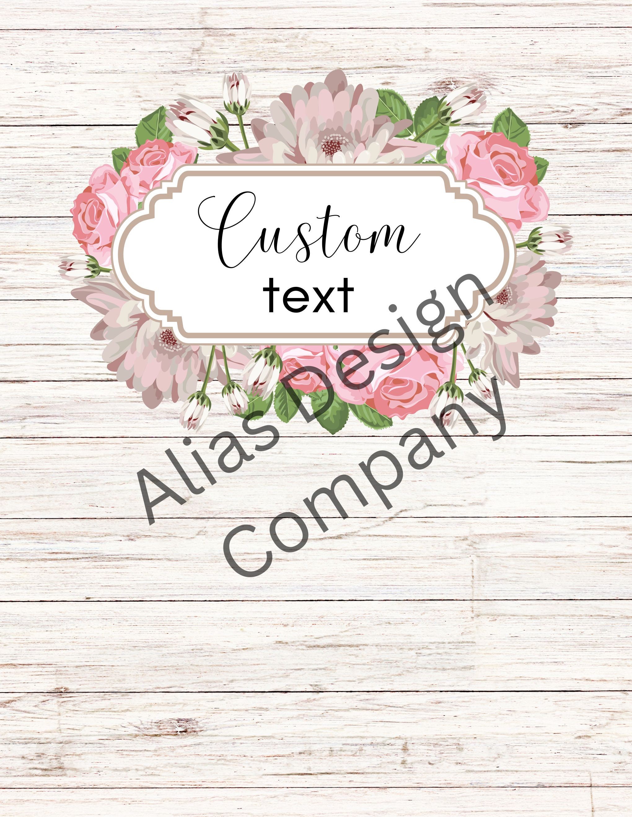 Editable CANVA TEMPLATE 14 Shabby Chic Binder Covers White Barnwood ...