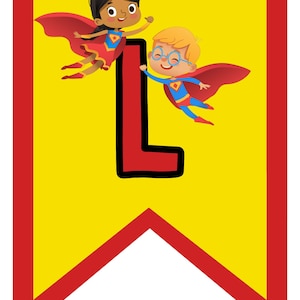 Printable Superhero Kids Theme Classroom Welcome Banner Editable - Etsy