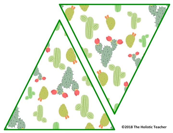 Printable Banner - Cactus/succulents - DIY Banner - Editable - Etsy