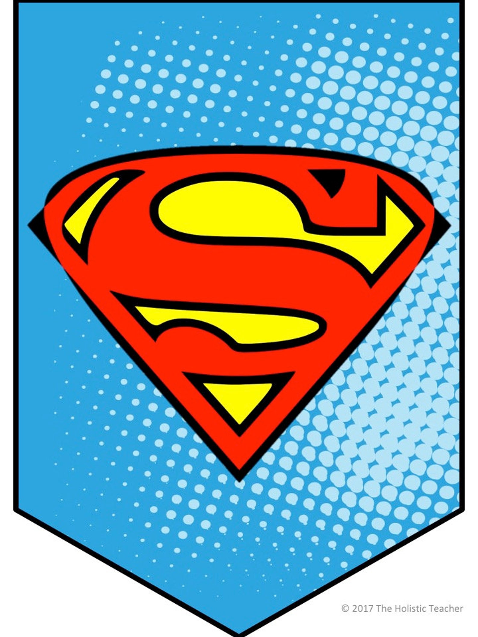 Editable Superhero Banner - Welcome Banner - - Etsy