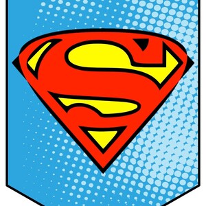 Editable Superhero Banner - Welcome Banner - - Etsy