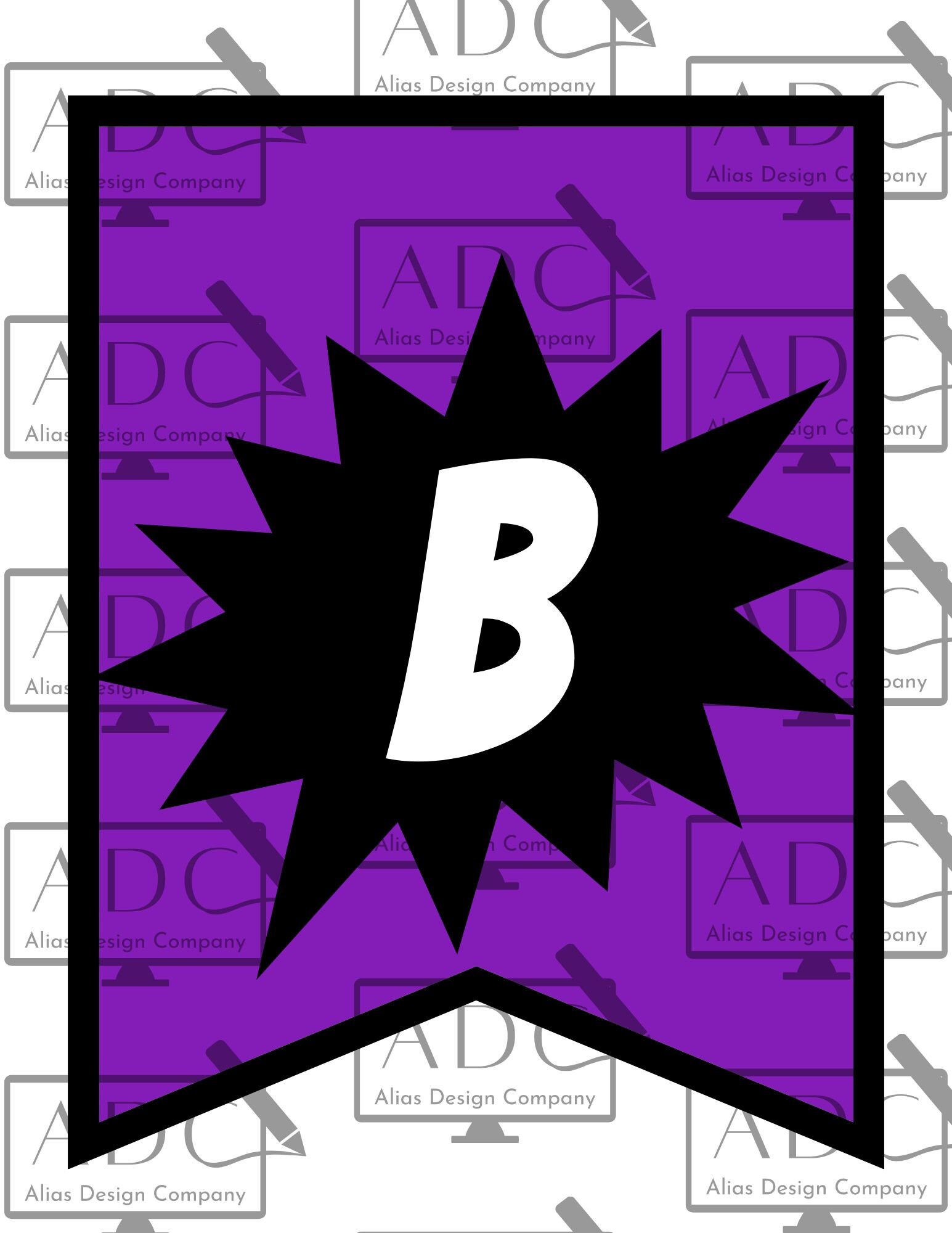 Happy Birthday Superhero Banner Superhero Party Printable - Etsy