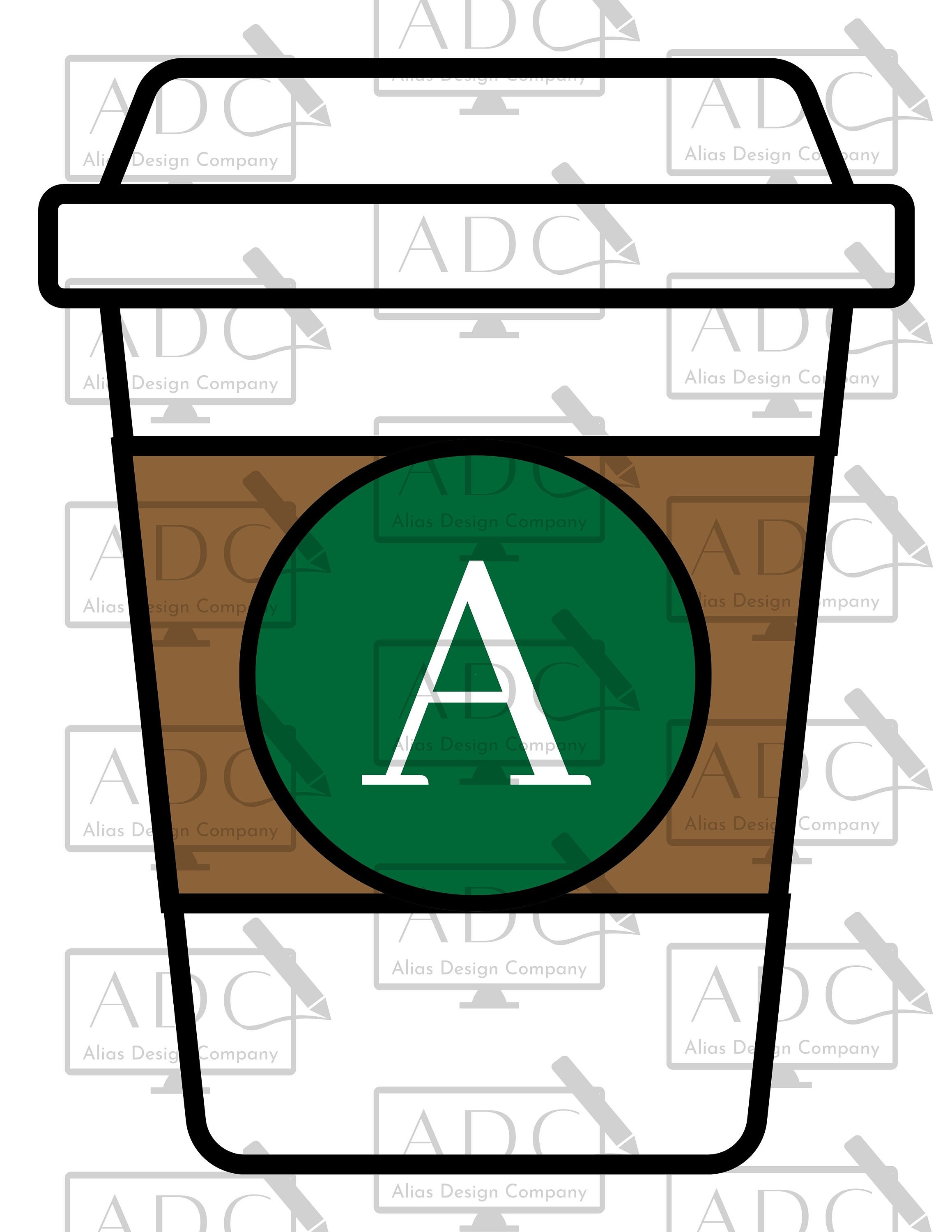 Starbucks Birthday Decorations Frappe Birthday Banner INSTANT DOWNLOAD ...