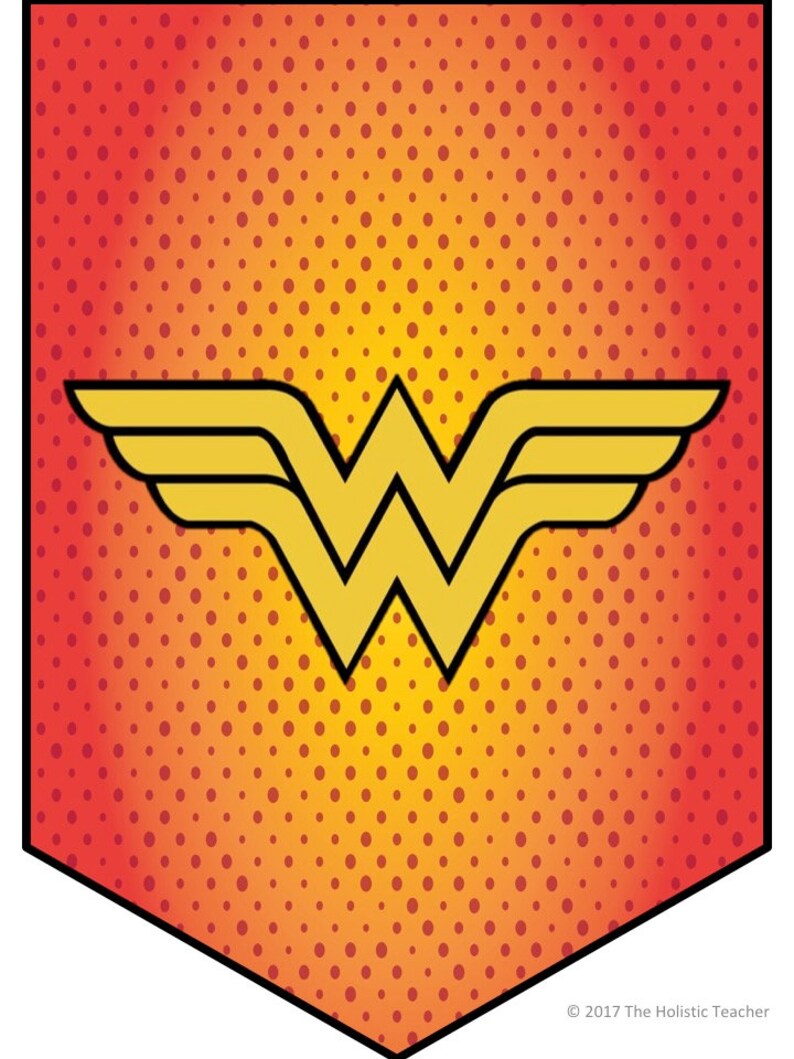 Editable Superhero Banner - Welcome Banner - - Etsy