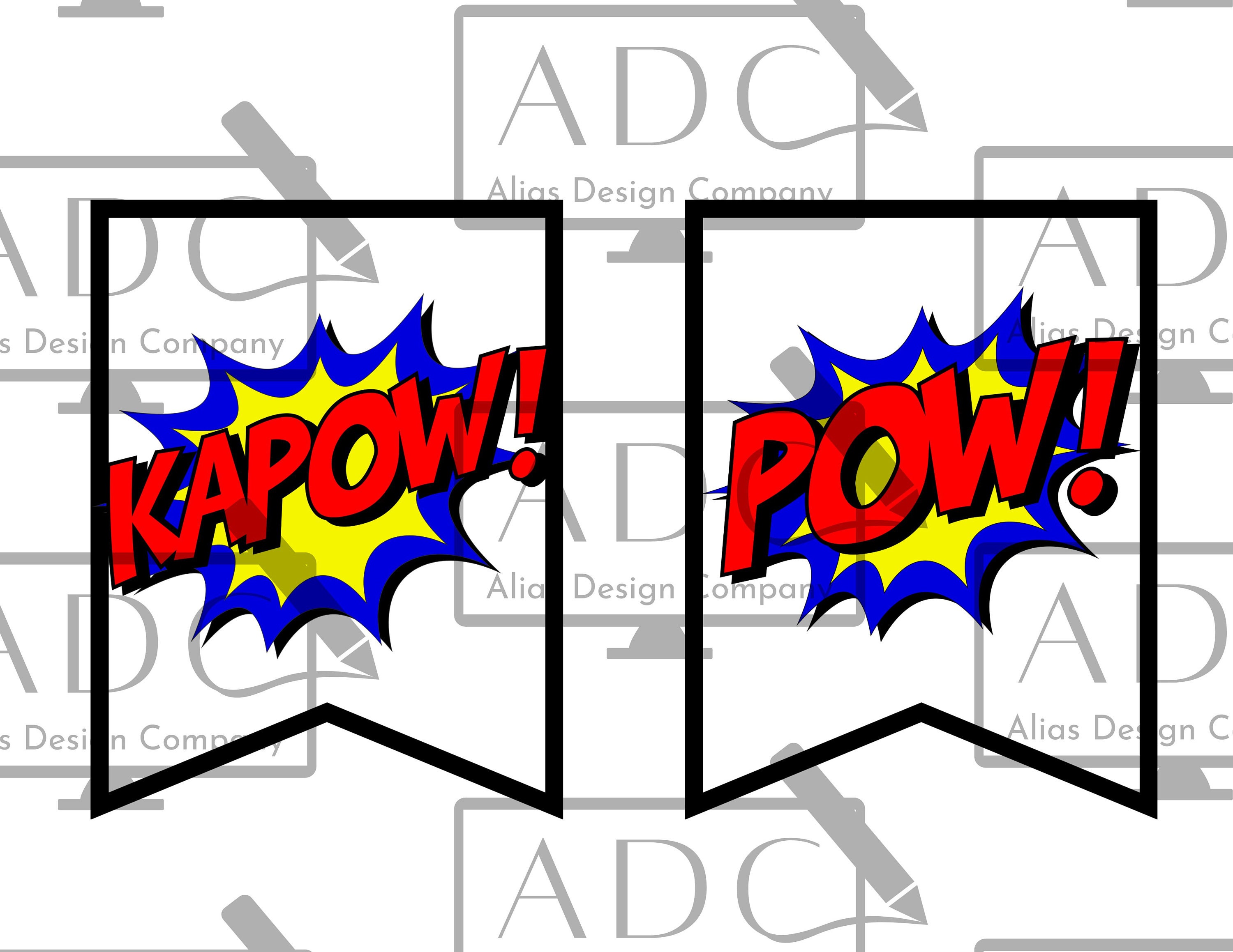 Happy Birthday Superhero Banner Superhero Party Printable Superhero ...