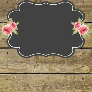 14 Editable Binder Covers (shabby Chic) - Etsy