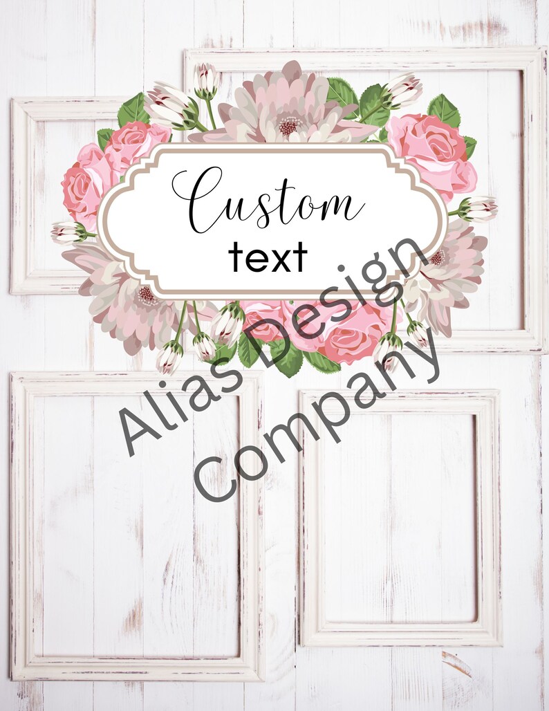 Editable CANVA TEMPLATE 14 Shabby Chic Binder Covers White Barnwood ...