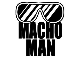 Randy Savage Macho Man Oh Yeah WWE WWF Wrestling Wrestler