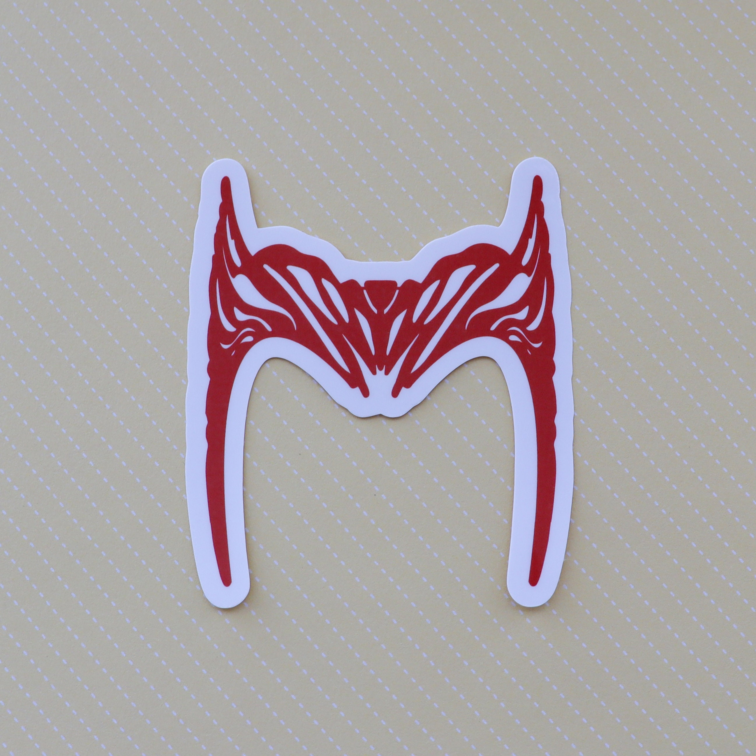 Wandavision Crown Sticker Wanda Maximoff Sticker Scarlet - Etsy