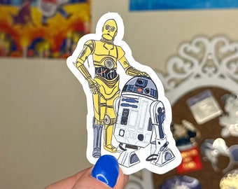 R2D2 Vinyl Decal Star Wars Window Sticker - Etsy