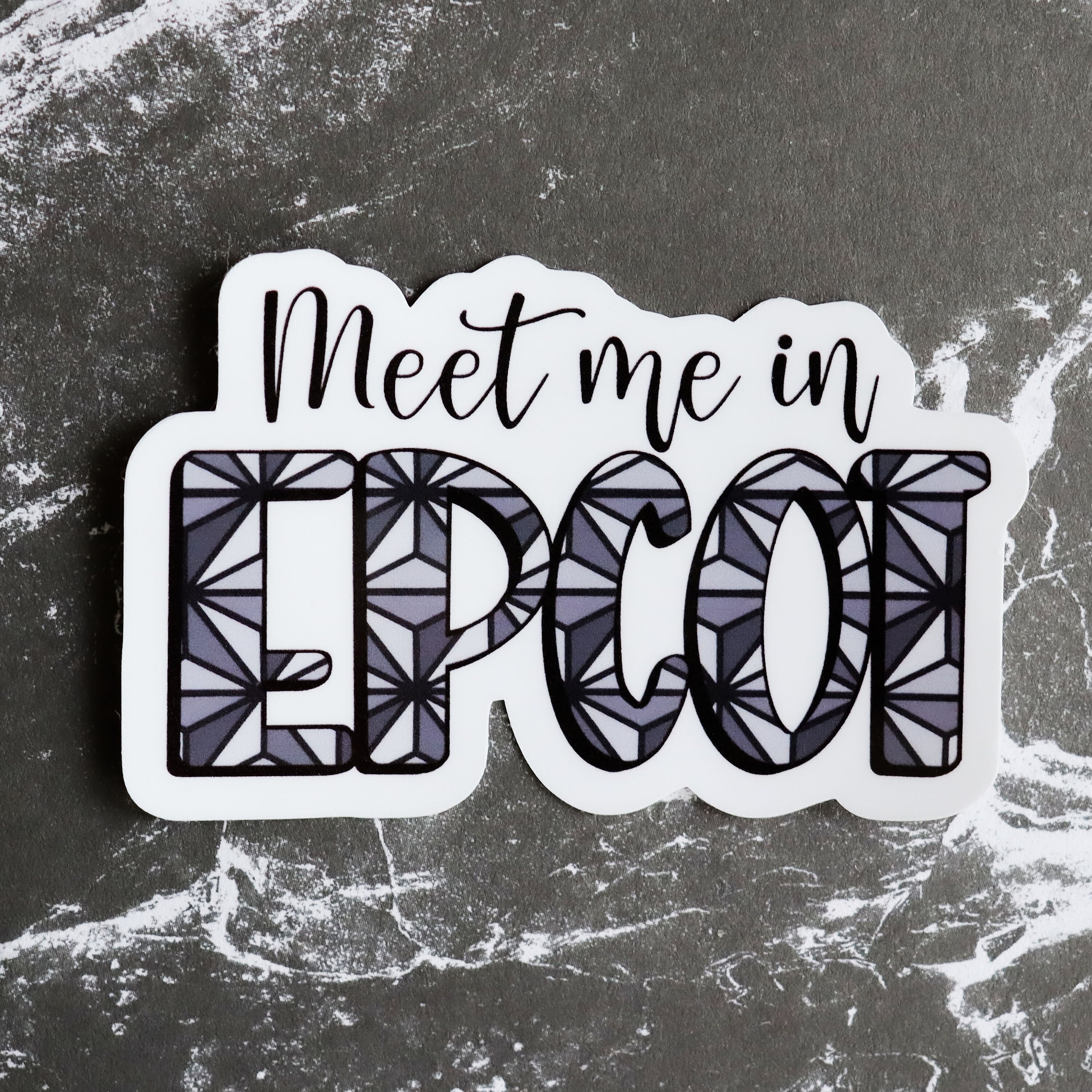 Meet Me in Epcot Sticker Epcot Sticker WDW Sticker Disney - Etsy