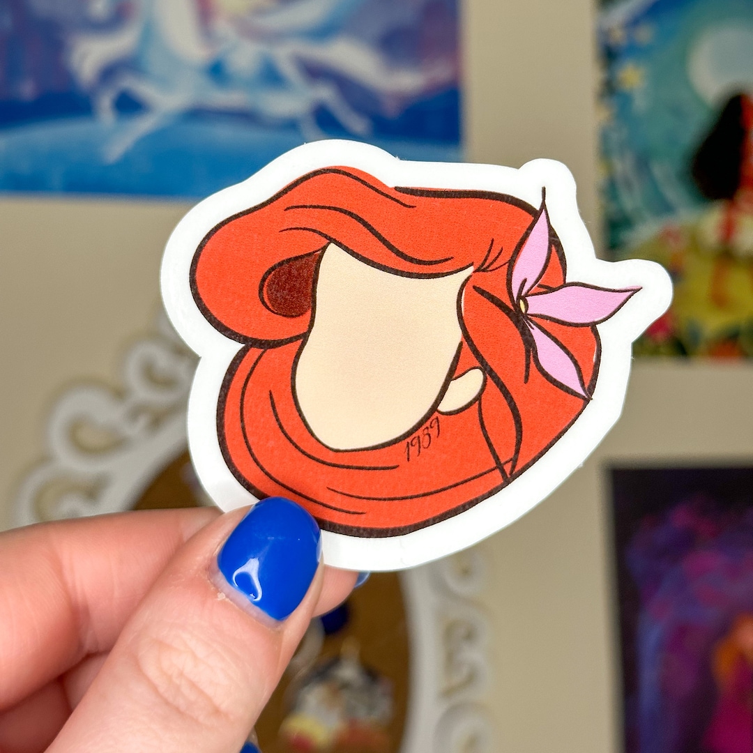 Ariel Sticker |the Little Mermaid Sticker | Disney Princess Sticker ...