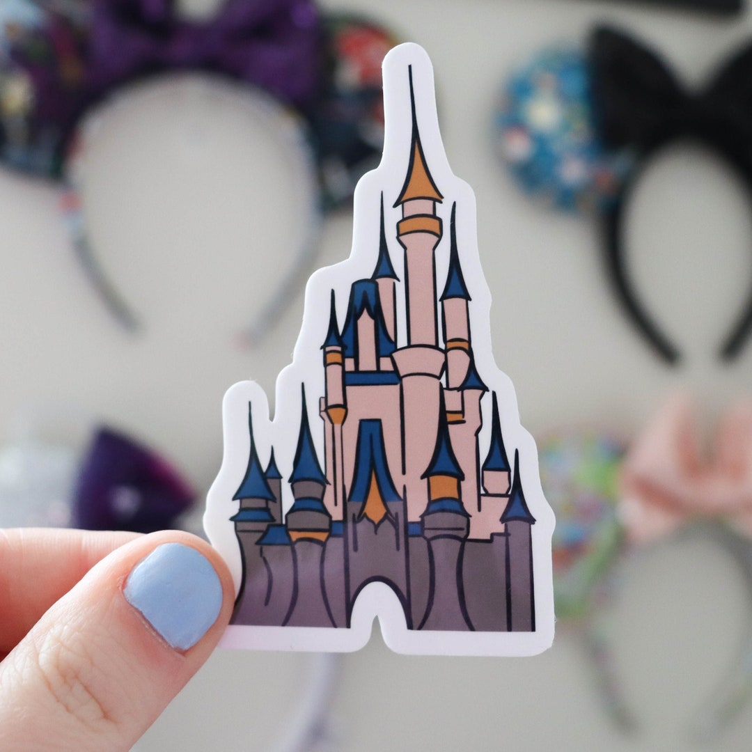 Disney World Castle Sticker| Cinderella Castle Sticker| Disney Castle ...