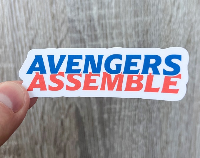 Avengers Assemble Sticker| Avengers Sticker| MCU Inspired Sticker ...