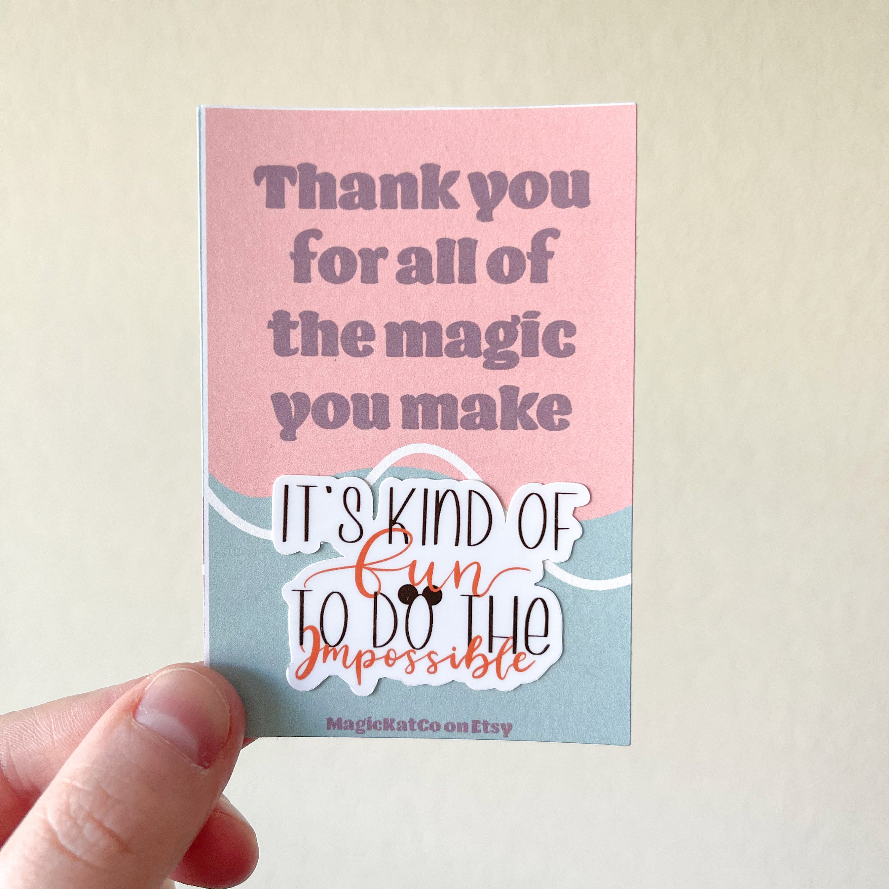 Cast Member Appreciation Sticker Pack Cast Member Sticker - Etsy