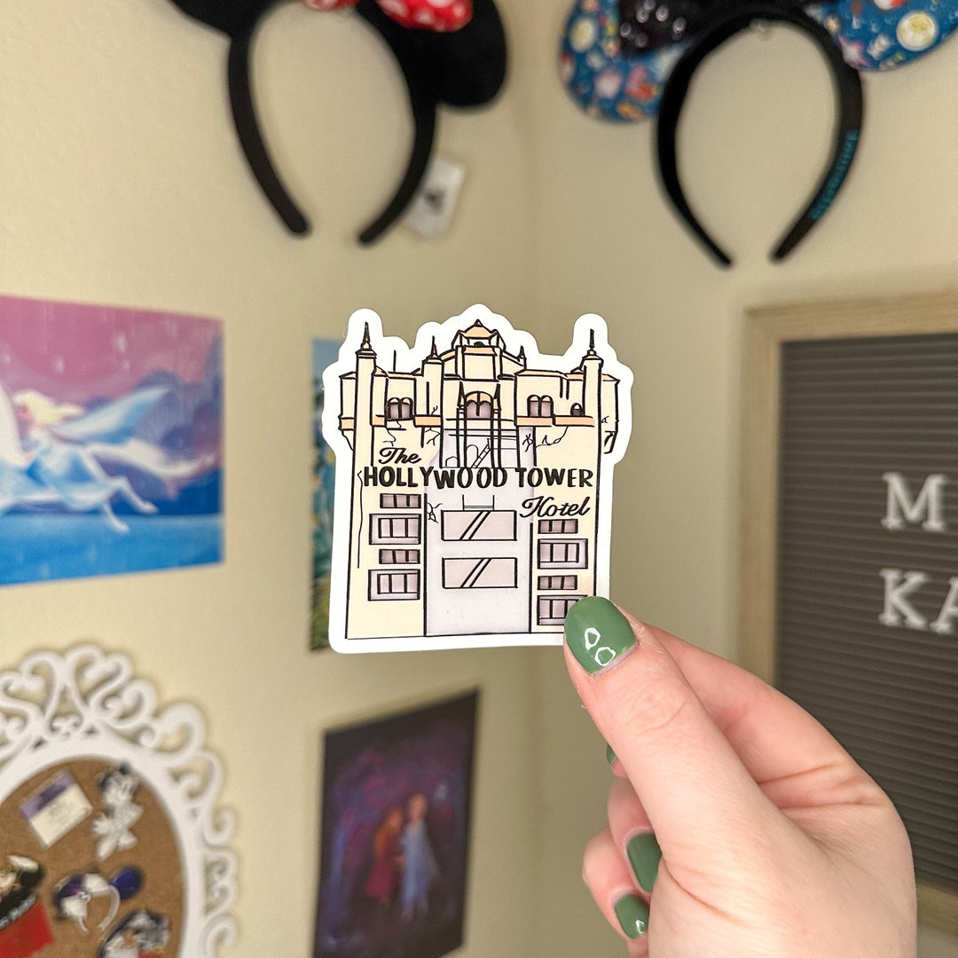 Tower of Terror Inspired Sticker Hollywood Tower of Terror Tower of ...