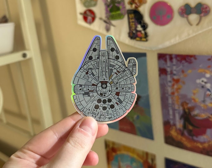 Star Wars Inspired Millennium Falcon Car Decal driving This Because the ...