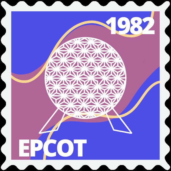 Walt Disney World Stamp Sticker Pack Magic Kingdom Sticker | Etsy