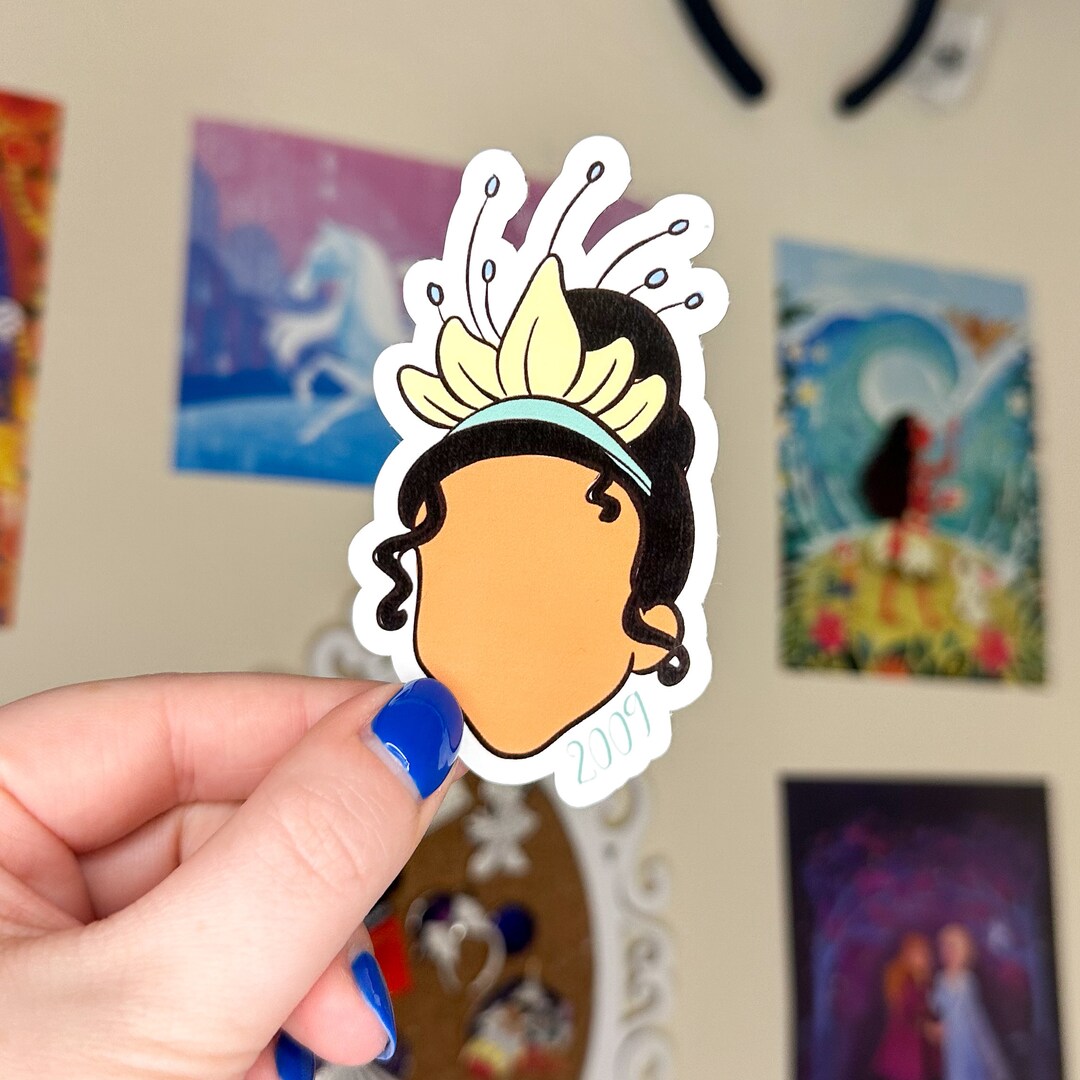 Tiana Sticker Princess and the Frog Sticker Princess Sticker Tiana ...