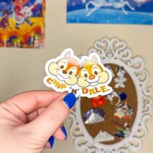 Chip N Dale Sticker | Chip and Dale Sticker | Rescue Rangers | Chipmunk ...