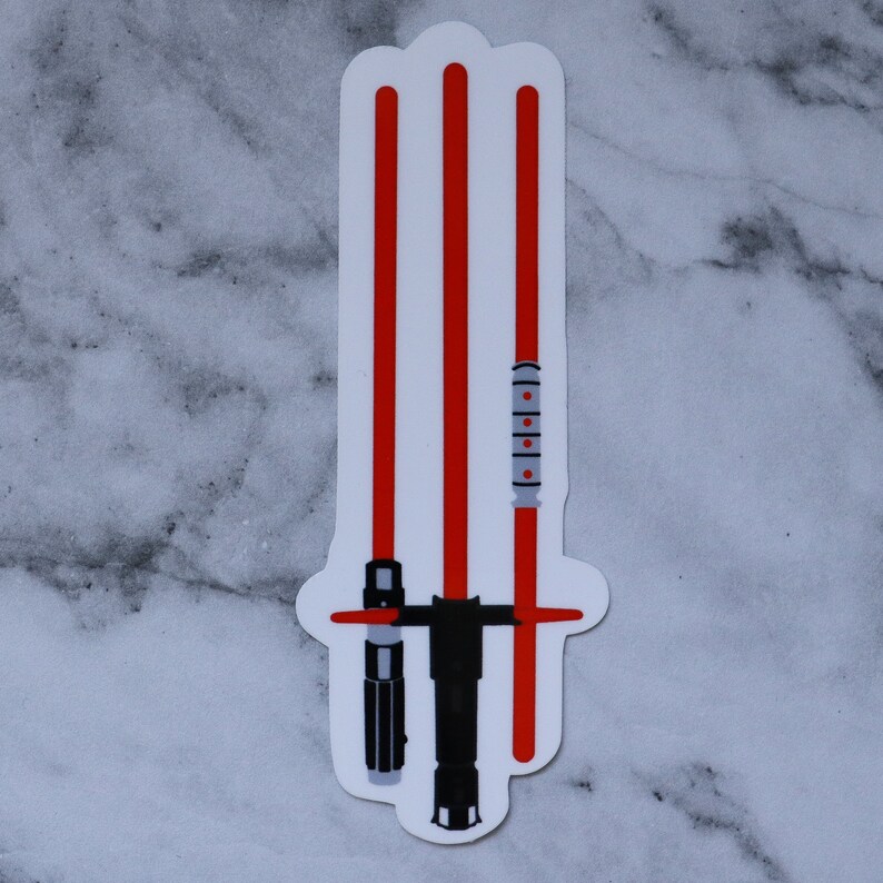 Sith Waterproof Sticker Pack Star Wars Dark Side Stickers - Etsy