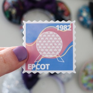 Walt Disney World Stamp Sticker Pack Magic Kingdom Sticker Epcot ...